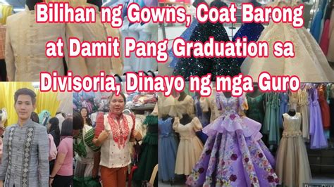 Bilihan Ng Damit Na Pang Graduation Coat Barong Gowns And Barong Sa