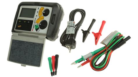 Megger Lrcd220 Fr Loop Impedance And Rcd Combined Tester Loop Impedance Test Type 2 Wire 500v