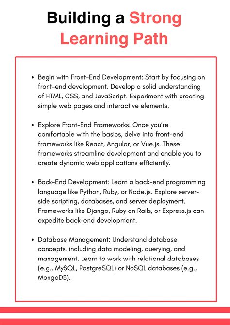 Master Web Development Essential Skills And Learning Path Pdf
