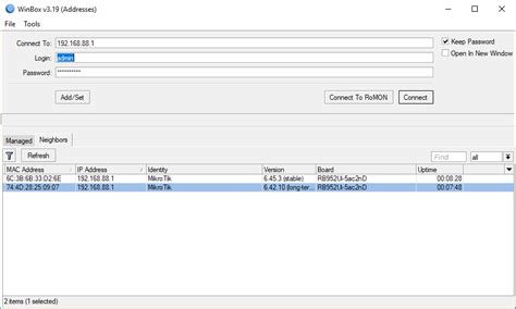 Mikrotik — Reset Internet