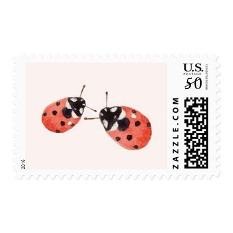 Ladybug Postage Stamps Wedding Postage Stamps Wedding Postage Stamp