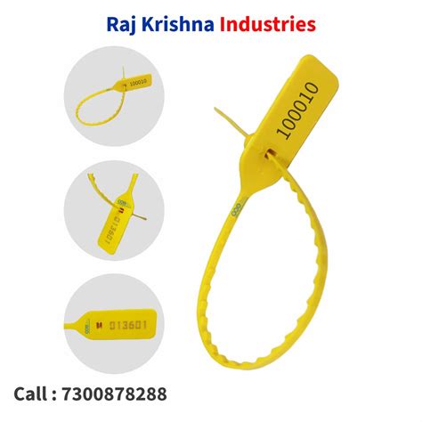 Pp Plastic Security Seal At ₹ 1 00 Piece In Bengaluru Id 2855650893397