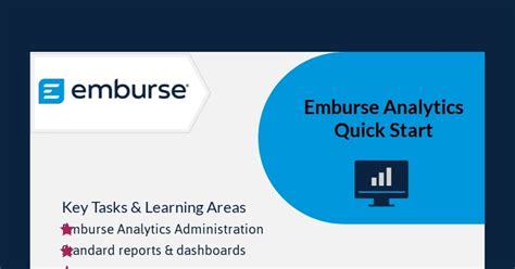 Emburse Analytics Learning Map