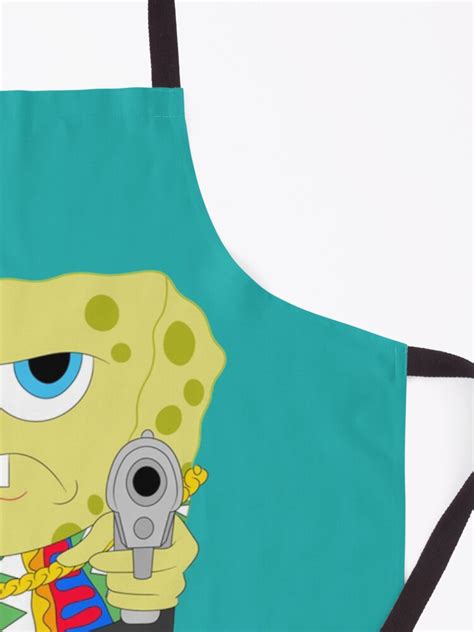 Gangster Spongebob Meme 90s Apron Sold By Impressive Assailant Sku 133908351 60 Off Printerval