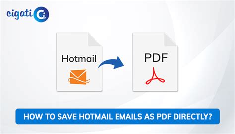 How To Save Hotmail Email As Pdf 2 Simple Techniques