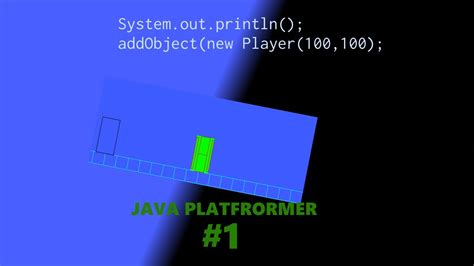 Java Platformer 1 Window Youtube