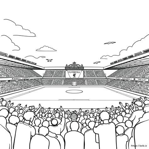 Liverpool Colouring Pages