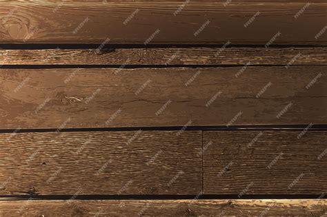 갈색 벡터 현실적인 나무 판자 텍스처 무료 벡터