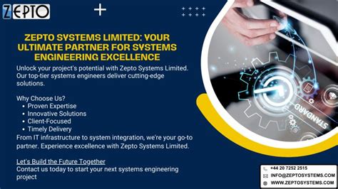 Zepto Systems Limited On Linkedin Systems Tech Right Systems Top