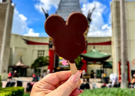 Iconic Disney Snacks Mickey Premium Ice Cream Bar