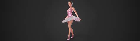Rigged Ballerina FlippedNormals
