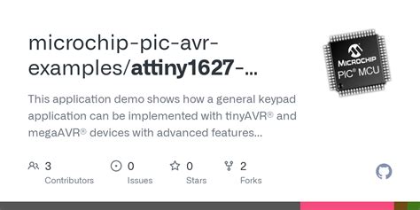 Github Microchip Pic Avr Examples Attiny Using Matrix Keypad With