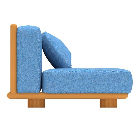 현대 블루 소파 2 3d 모델 9 Max Obj 3ds Unknown Free3d