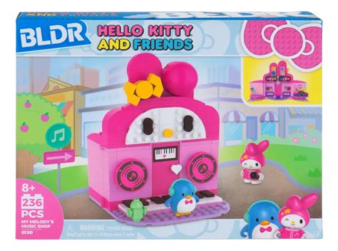 🧩 Playset Construcción Tienda De Música My Melody Hello Kitty Oferta