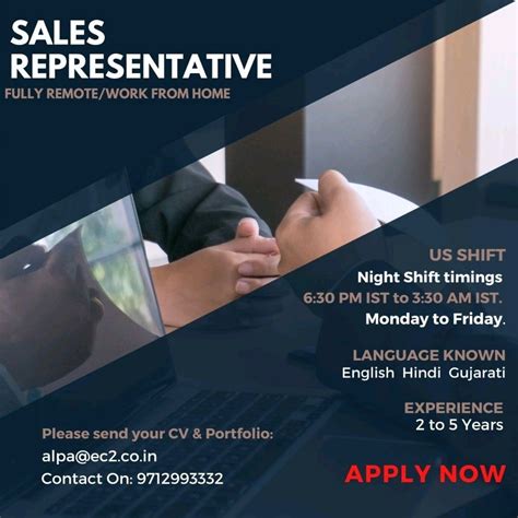 alpa shah on linkedin hiring salesrepresentative remote usshift nightshift 5daysworking