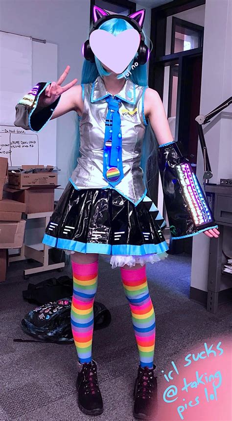 My Light Up Hatsune Miku Cosplay R Vocaloid