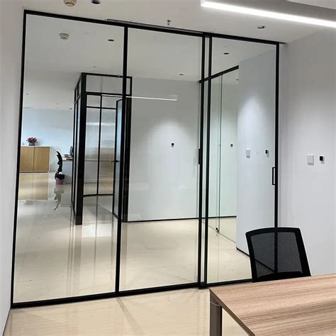 Hdsafe Smart Glass Sliding Door Automatic Door System Office