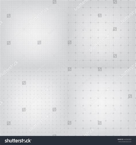 Set Blueprint Graphing Paper Grid Background Stock Vector Royalty Free Shutterstock
