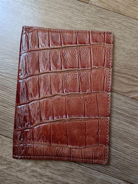 Обкладинка на паспорт з натуральної шкіри — ціна 100 грн у каталозі Обкладинки для документів