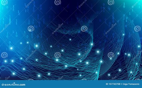 Big Data Server Gradient Technology Stock Vector Illustration Of Growth Design 157743708