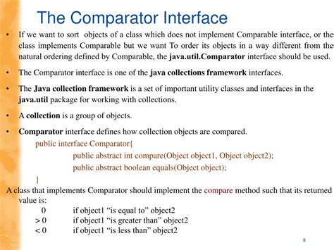 Ppt Understanding Comparable And Comparator Interfaces In Java