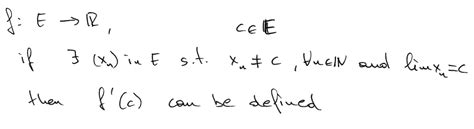 Real Analysis Is This Statement Regarding The Existence Of A