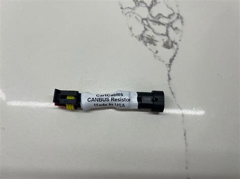 Terminating Resistor For Cartcables Plug And Play Tuning Kits Terminating Resistor For Cartcables Plug And Play Tuning Kits