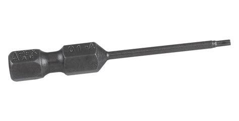 AM 01 A Apex Hex Driver Bit Slotted 0 05