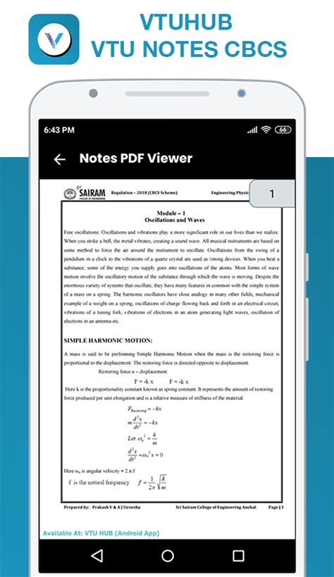Vtu Notes Cbcs Vtu Hub Para Android Download