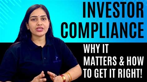 Vipul Singh Raghuwanshi On Linkedin Investor Compliance Importance And Best Practices