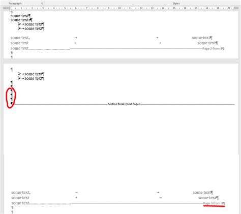 Microsoft Office Incorrect Page Number In The Footer Of The MS Word Document Super User