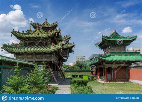 Winter Palace Of Bogd Khan In Mongolia Mongol Empire Architecture