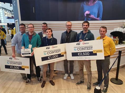 Cédric J On Linkedin Stm32 Wireless Innovation Design Contest
