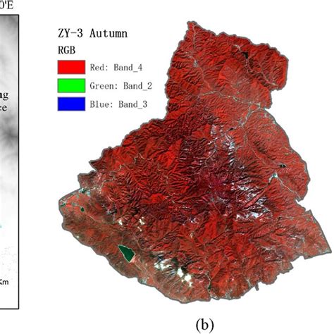 Spatial Distribution Of Samples And Multispectral Images A Location Download Scientific
