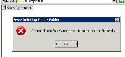Can T Delete A File In Windows XP Here S The Simple Way To Delete The File And Remove The