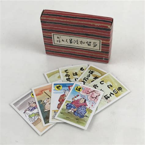 Japanese Iroha Karuta Playing Cards Vt Classic Game Proverbs Picture H Online Shop Authentic