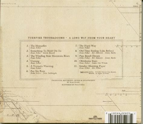 The Turnpike Troubadours Cd A Long Way From Your Heart Cd Bear