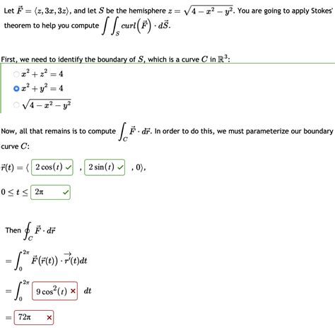 Solved Let Vec F Z X Z And Let S Be The Hemisphere Chegg Com