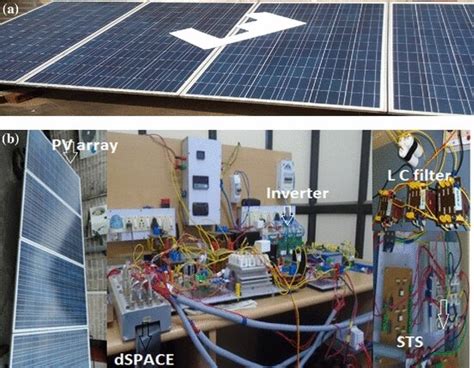Experimental Setup A Partially Shaded Pv Array B Complete Setup