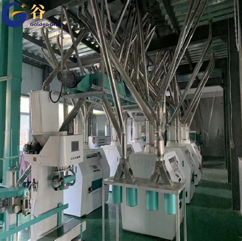 Automatic Large Flour Processing Machinery Wheat Mill Machine Price China Wheat Milling