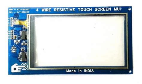 4 Wire Resistive Touch Screen At ₹ 450 Resistive Touch Screen In