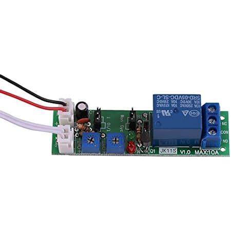 Amazon Pc DC V Adjustable Cycle Times Switch Module Delay On Off Timer Delay Switch