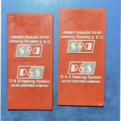 Ds Silicon Rubber Label Thickness 2 4mm At Rs 5 Piece In New Delhi