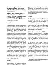 Thermocline And Halocline Graph
