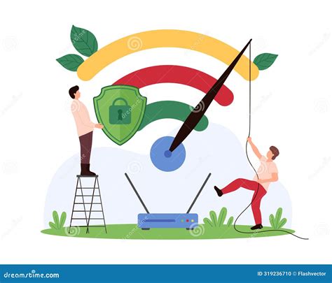 Wifi Access Label Vector 318279704