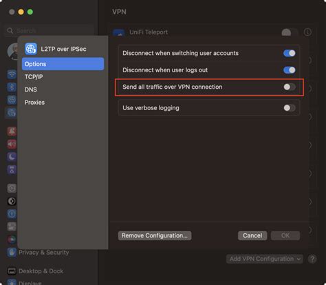 Configure Ubiquiti L2tp Vpn And Split Tunneling Noobquestions