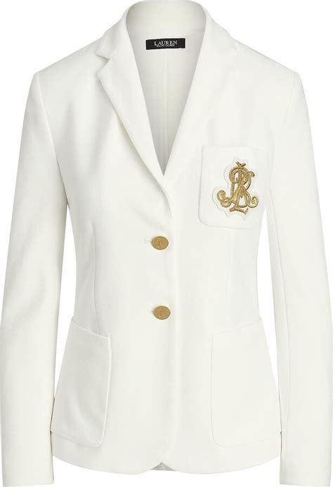 Lauren Ralph Lauren Patch Jacquard Blazer Woman Blazer Shopstyle