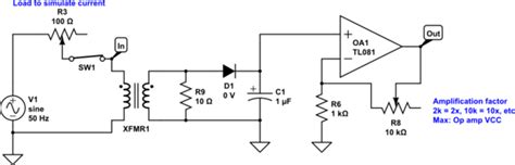 Current Transformer How Do I Calculate A Ct Output Curve When