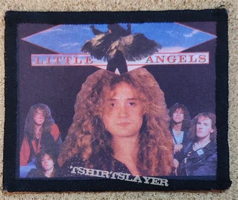 Little Angels Patch Portrait Tshirtslayer Tshirt And Battlejacket Gallery