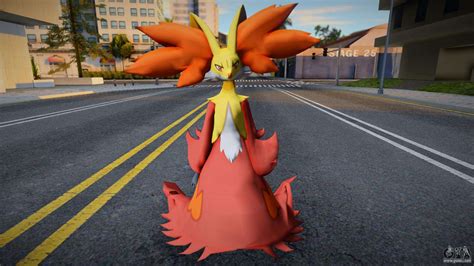 Delphox De Pokémon X Y Pokémon Y For Gta San Andreas